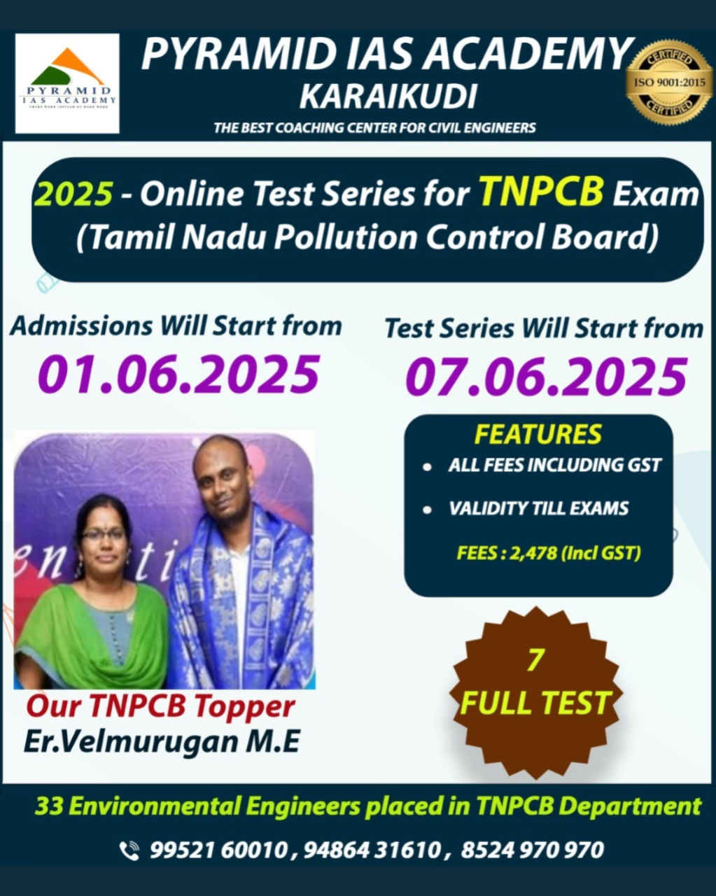 PYRAMID IAS ACADEMY KARAIKUDI